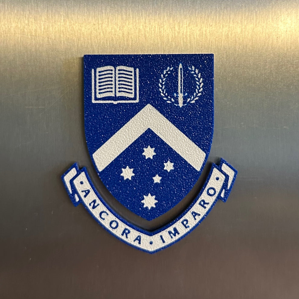 University Logo Fridge Magnets | 3D Printed | MONASH – Sliced 3D Print
